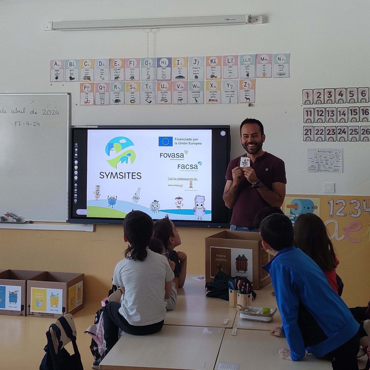 Fovasa promueve la sostenibilidad en los colegios de Muro de Alcoy Fovasa promueve la sostenibilidad en los colegios de Muro de Alcoy